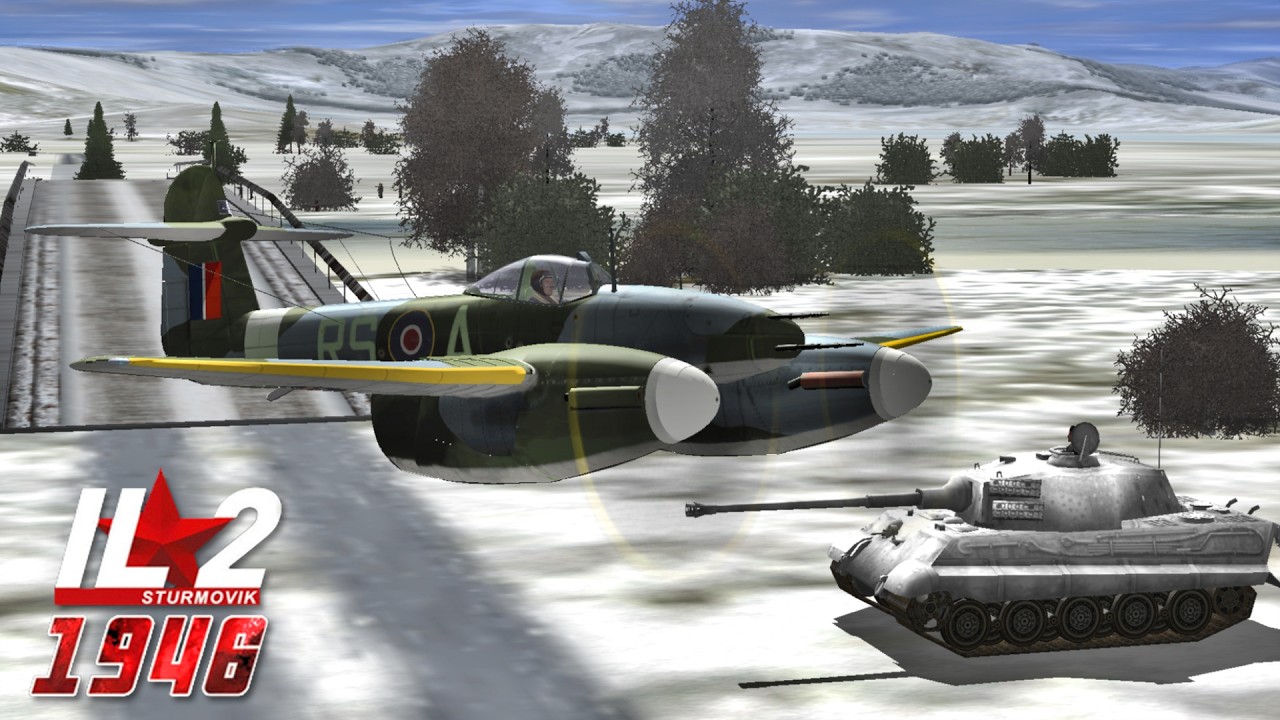 IL-2 1946: The Westland Whirlwind is Incredible [Arctic Attack vs Bf ...
