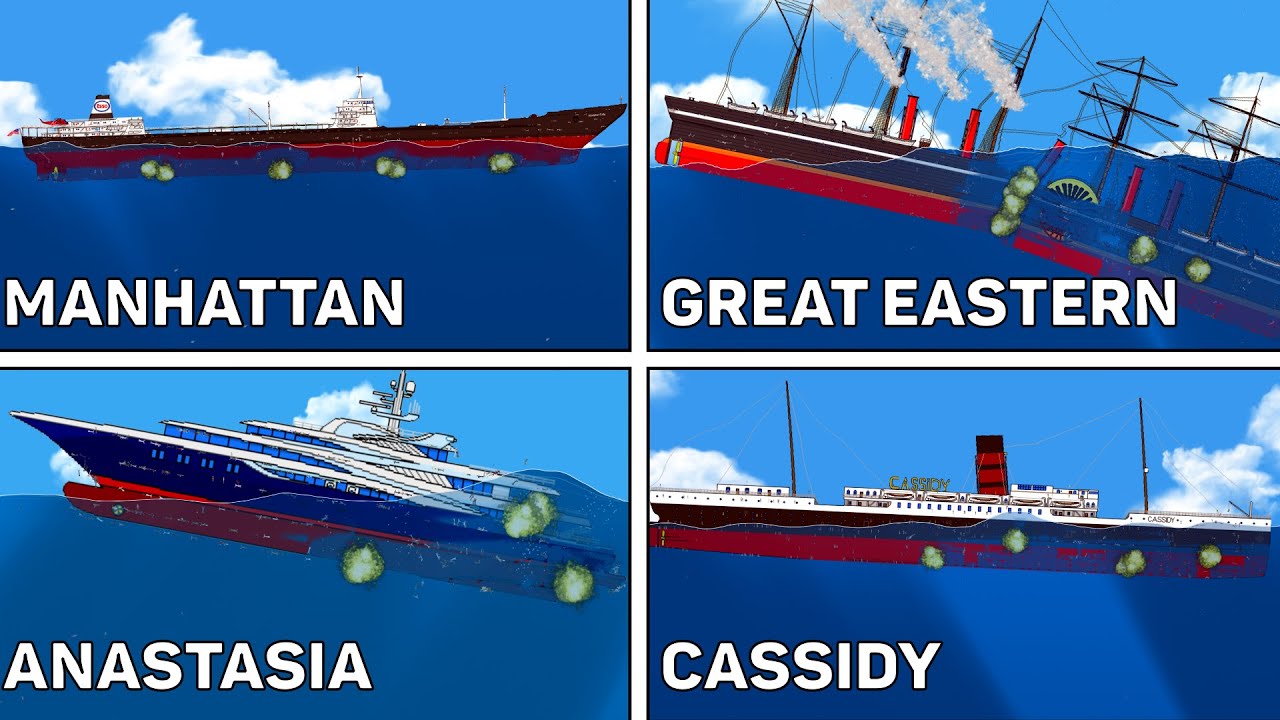 Epically Sinking Different Ships Using EXPLODING SODIUM! | Floating ...