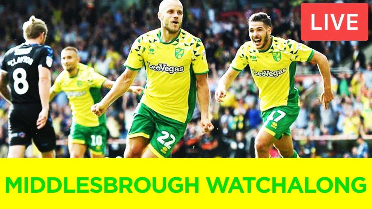 Middlesbrough 0-1 Norwich City | Watchalong Highlights | Championship ...