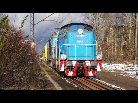 SM42-678 & 3E-100-030 SKPL Cargo z maszyną roboczą - YouTube