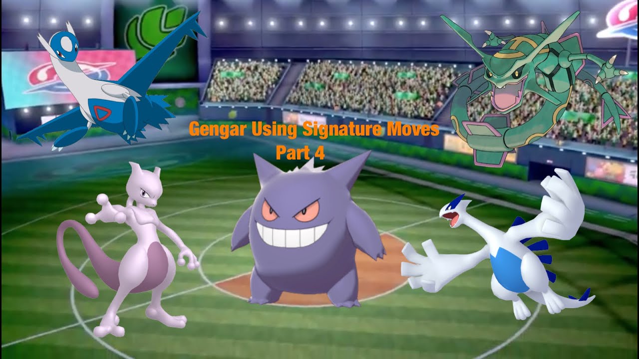 Gengar using Signature Moves | Part 4 | Pokémon Sword/Shield - YouTube