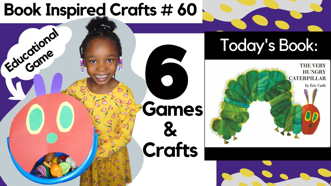 Easy Educational Activities & Games| Book Inspired Crafts #60 | Book ...