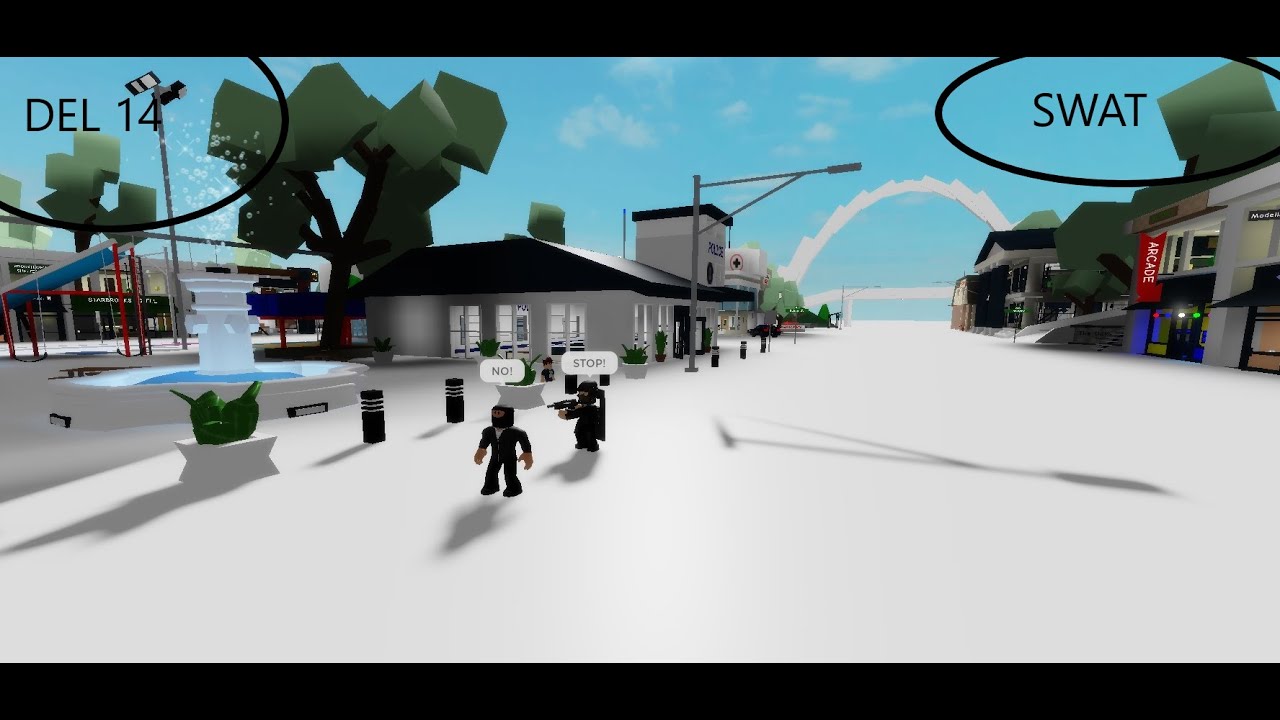 Polis i roblox del 15 (SWAT) Bankrån - YouTube