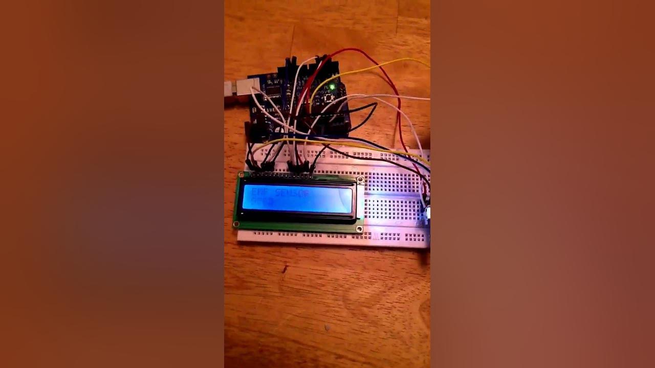Arduino EMF detector WITH LCD display - YouTube