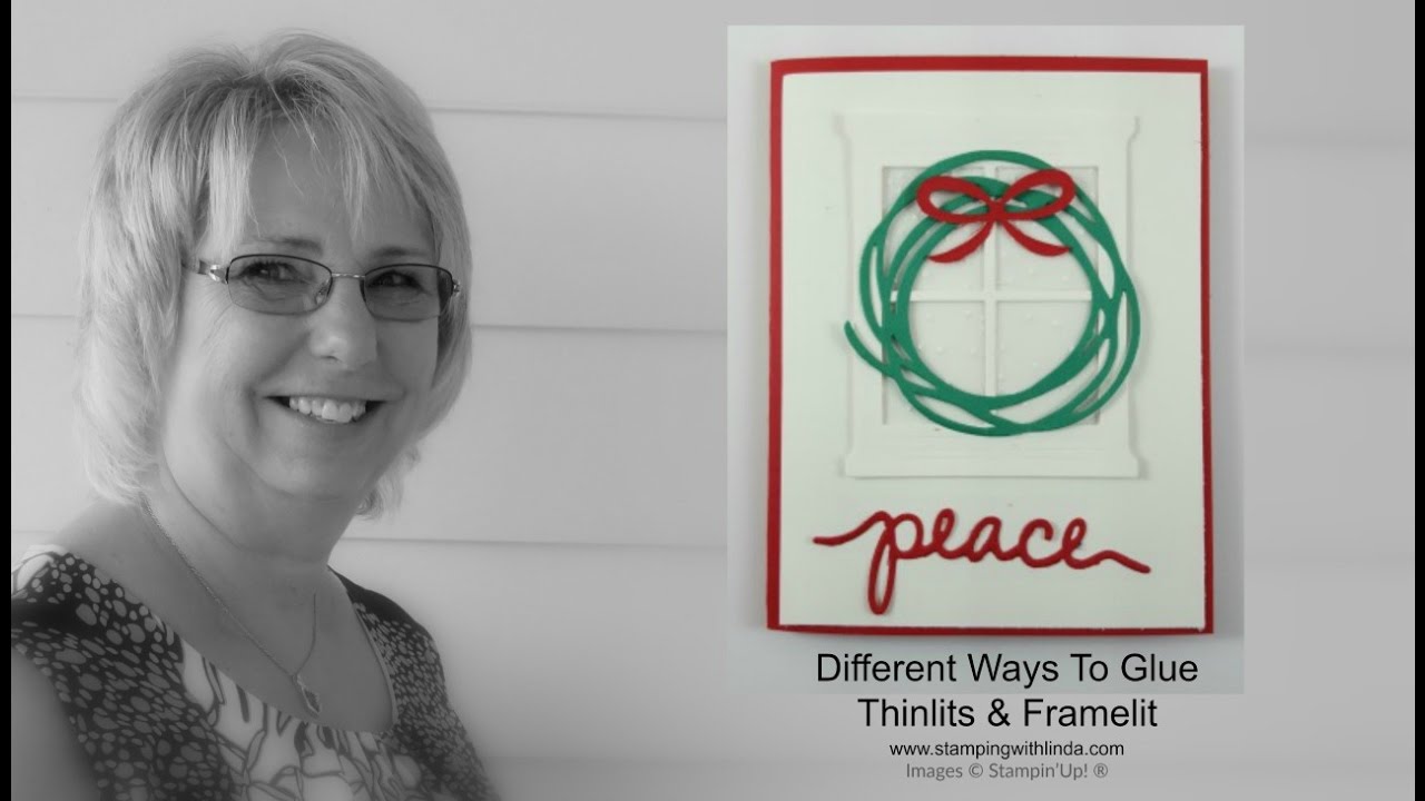 Different Ways to Adhere Thinlits & Framelits - YouTube