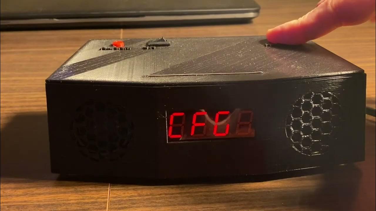 Esp32 "Stealth" Internet Clock and Streaming Radio - YouTube