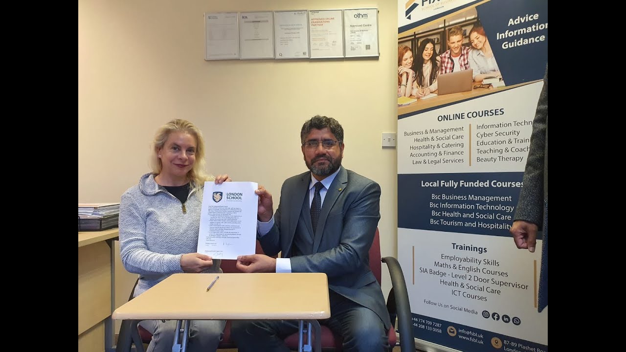 MOU Signed - LSBC & Future Vision School System - YouTube