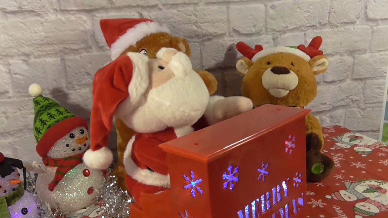 Singing Santa Playing the Piano - YouTube