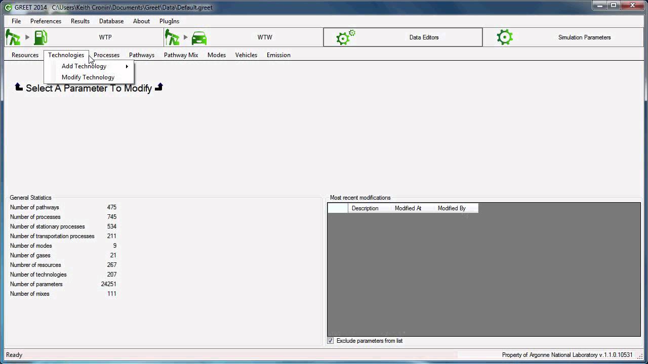 GREET Tutorial #2: Intro to Using GREET - YouTube