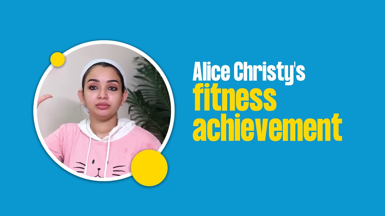 Alice Christy's fitness achievement - YouTube