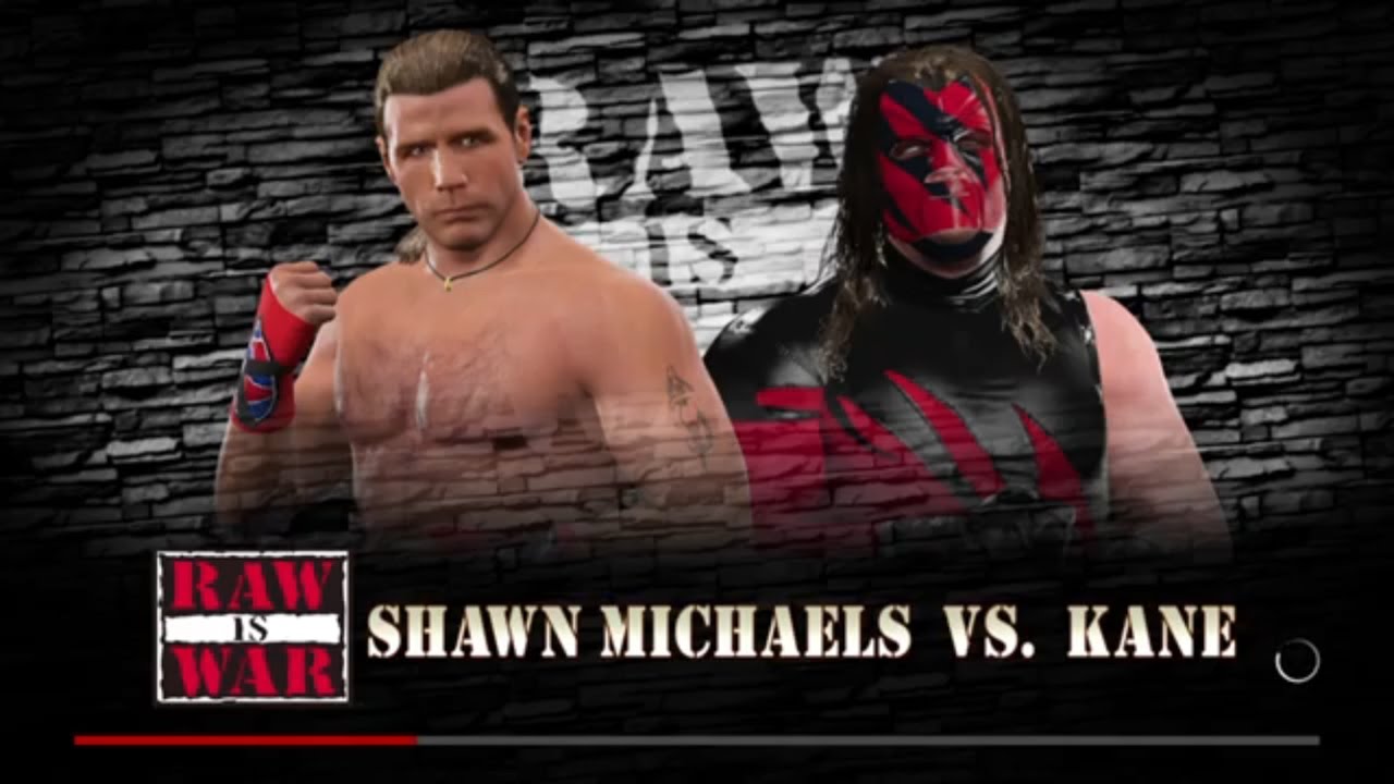 WWE 2K17 shawn Michaels'98 vs kane'98 - YouTube