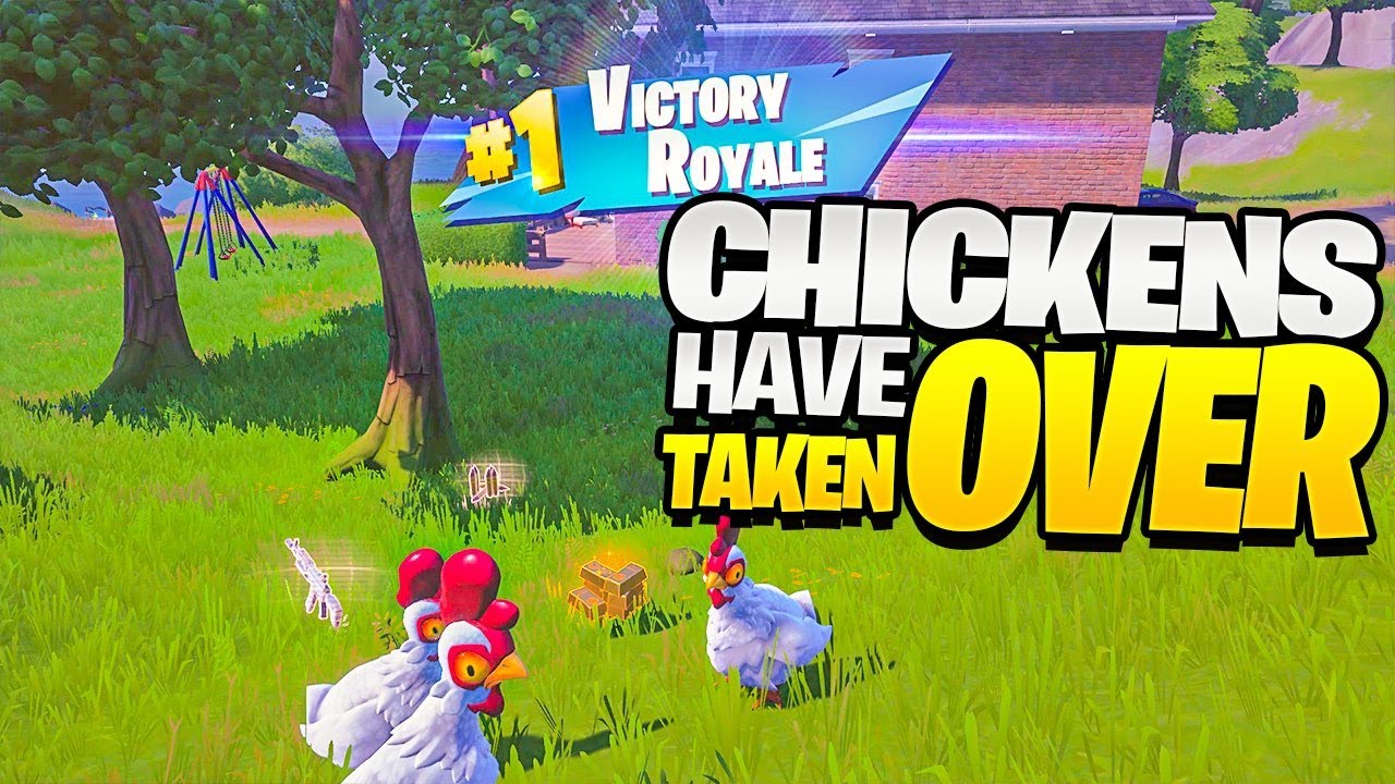 Chickens Have TAKEN OVER FORTNITE! - YouTube