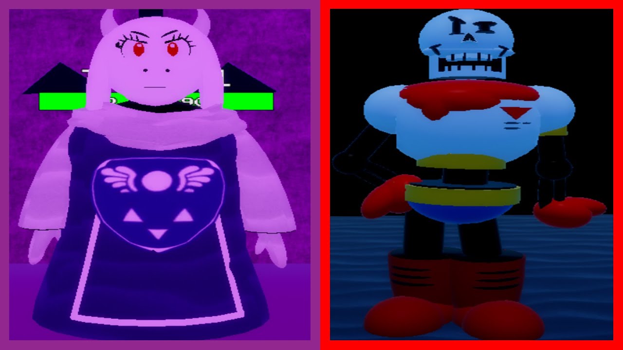 Toriel & Papyrus Fight [Undertale Monster Mania: Reborn 2] - YouTube