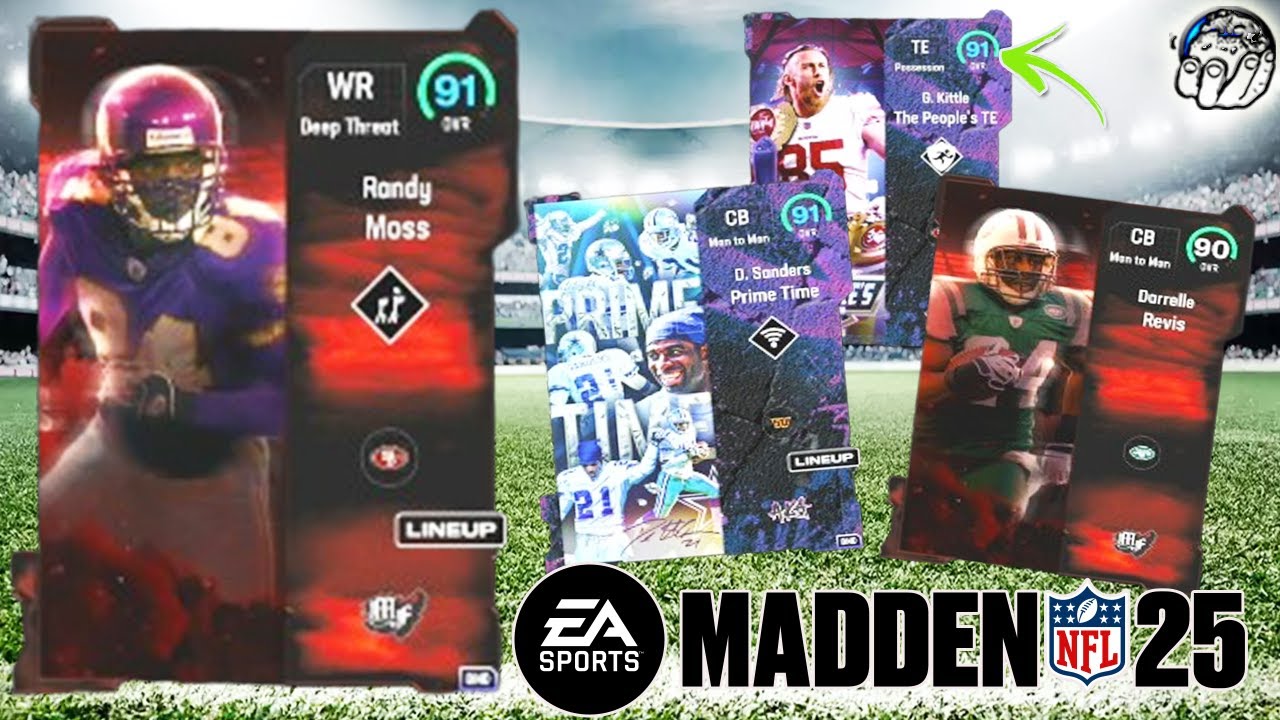 FREE Randy Moss & KITTLE (92 SPEED) LIVE! Get them NOW! Madden 25 UT ...