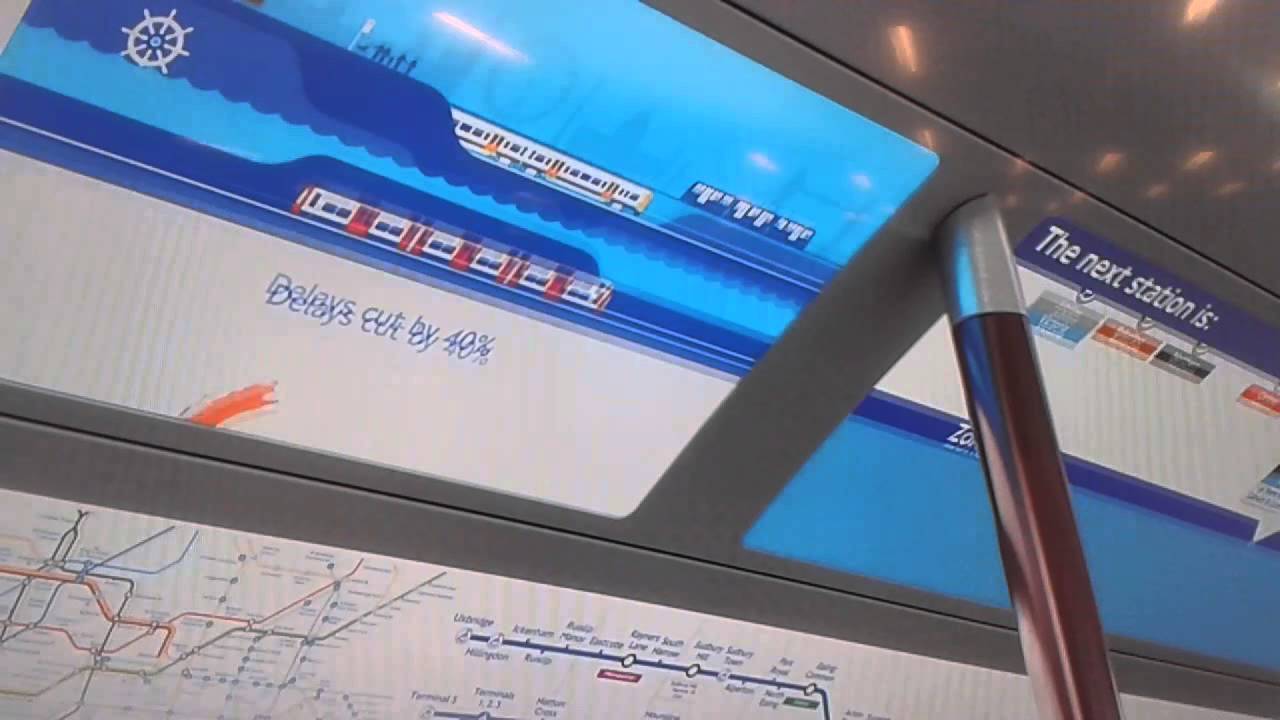 London Underground "NTfL" train simulation - YouTube