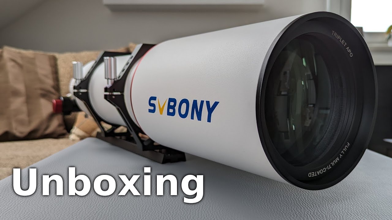 Unboxing the Svbony SV550 122mm APO refractor - YouTube