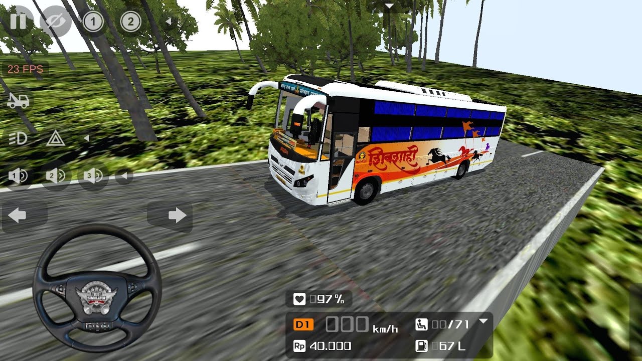 Shivshahi MSRTC Veera V7 bus Indonesia bus terminal Android gameplay ...