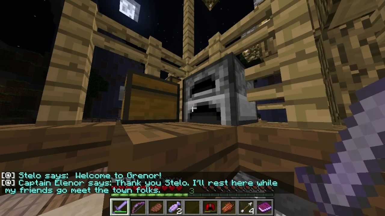 Minecraft - Wrath of the Fallen Part 1: *Psst* It's Your Line - YouTube