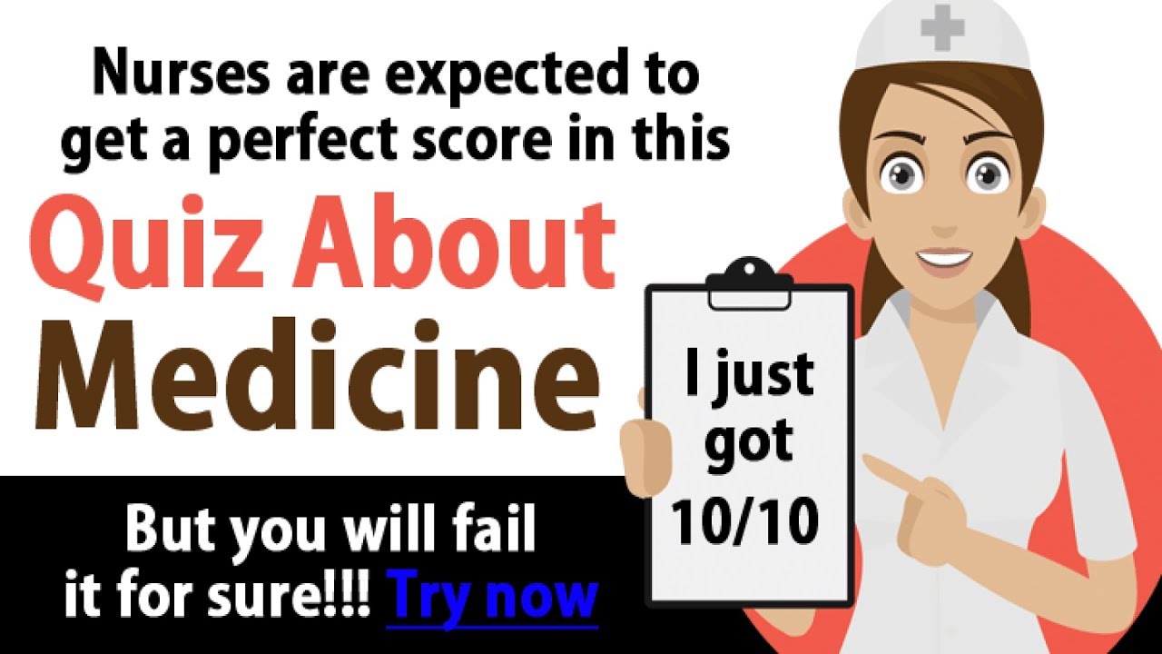 Medicine Quiz - YouTube