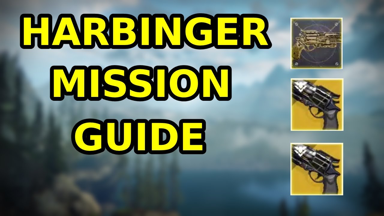 Destiny 2 Harbinger Secret Mission Easy Full Guide!! - YouTube