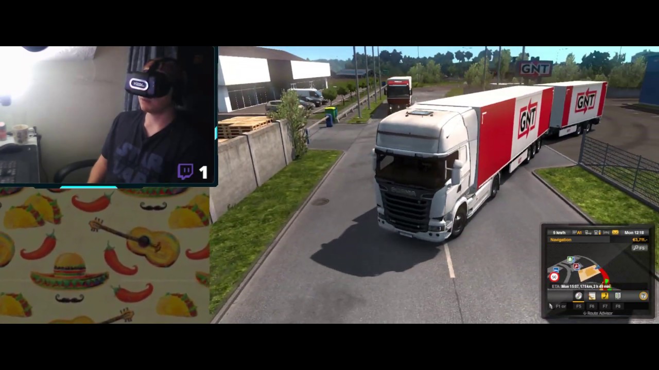 VR TRUCK DRIVING! - YouTube