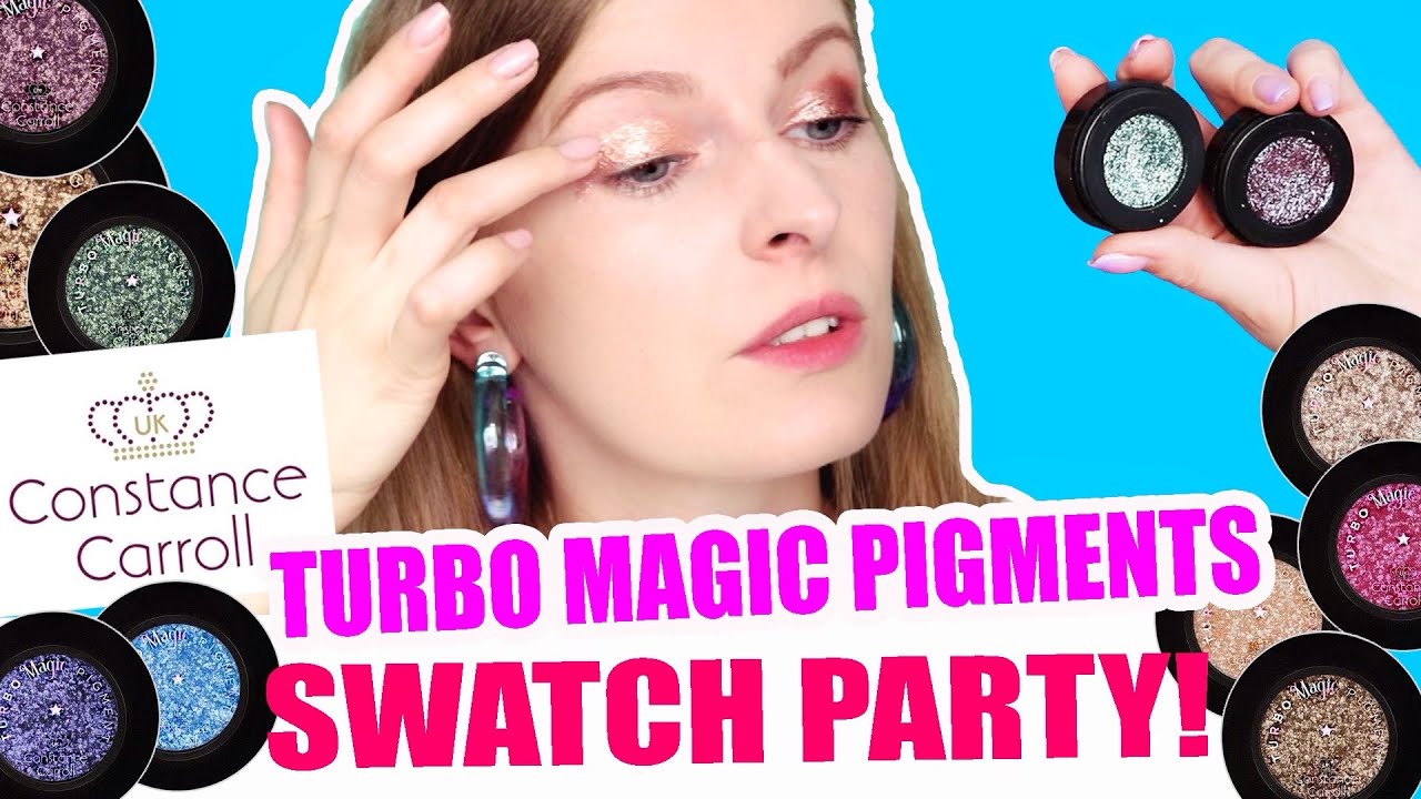 HIT CZY KIT?! TESTUJĘ CAŁĄ KOLEKCJĘ TURBO MAGIC PIGMENT CONSTANCE ...