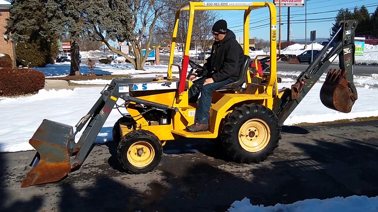 Terramite T5C Backhoe Loader 717-658-6848 CALL For Sale TLB - YouTube