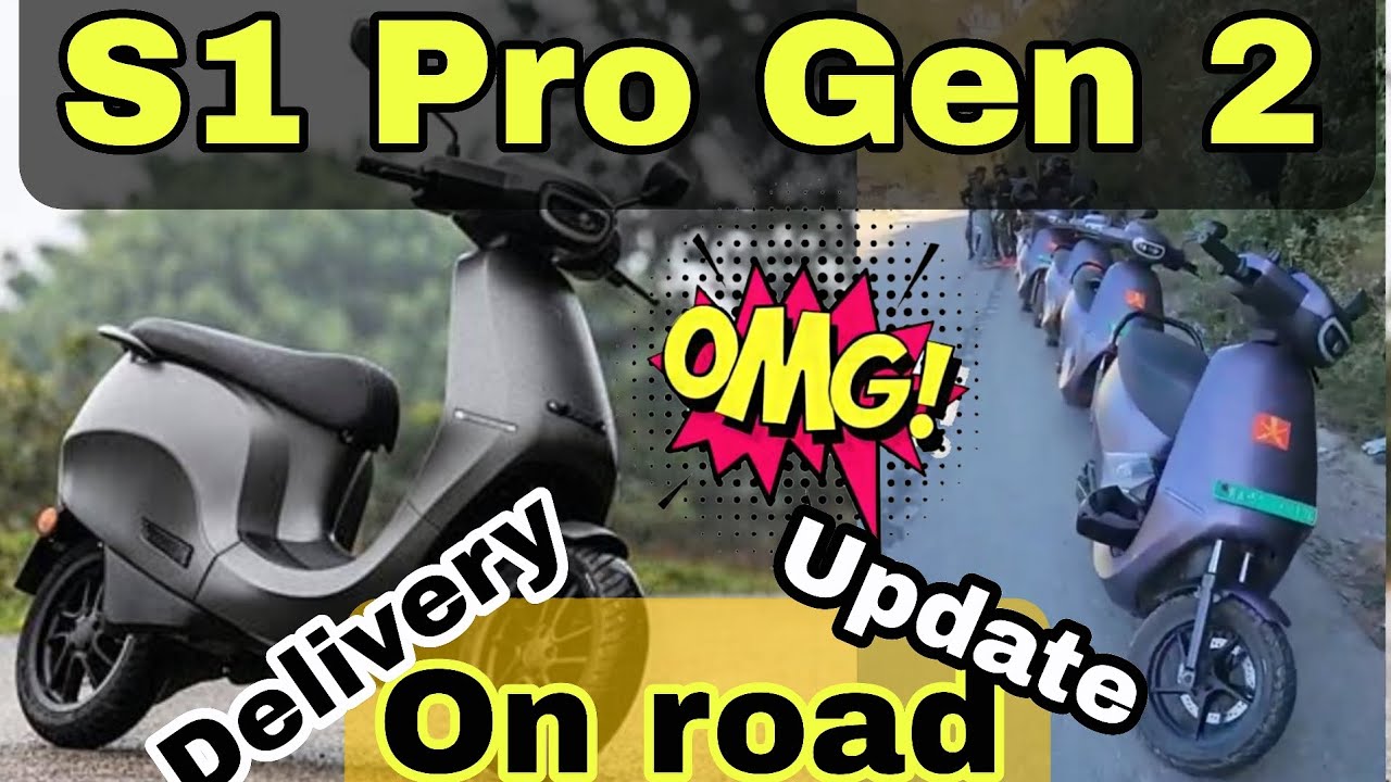 Ola S1 Pro Gen 2 ⚡ On road spotted | Ola S1 Pro Gen 2 delivery update # ...
