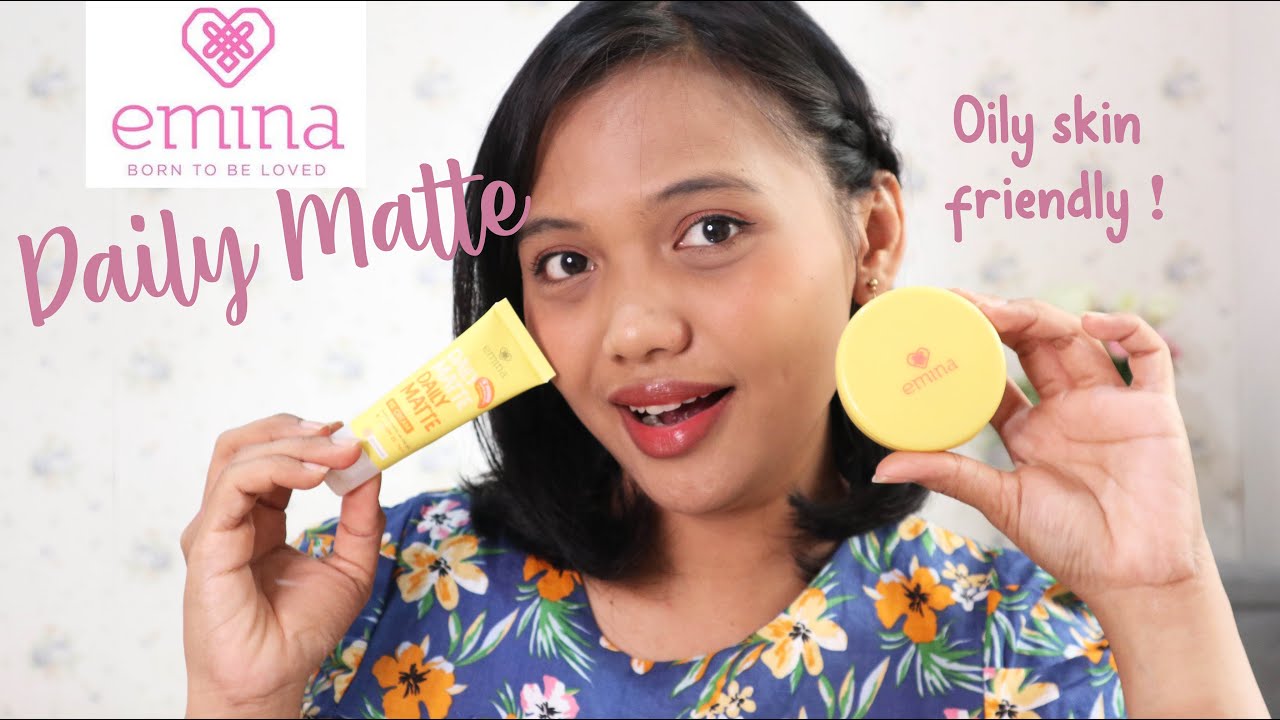 EMINA DAILY MATTE BB CREAM & COMPACT POWDER REVIEW | KULIT BERMINYAK ...