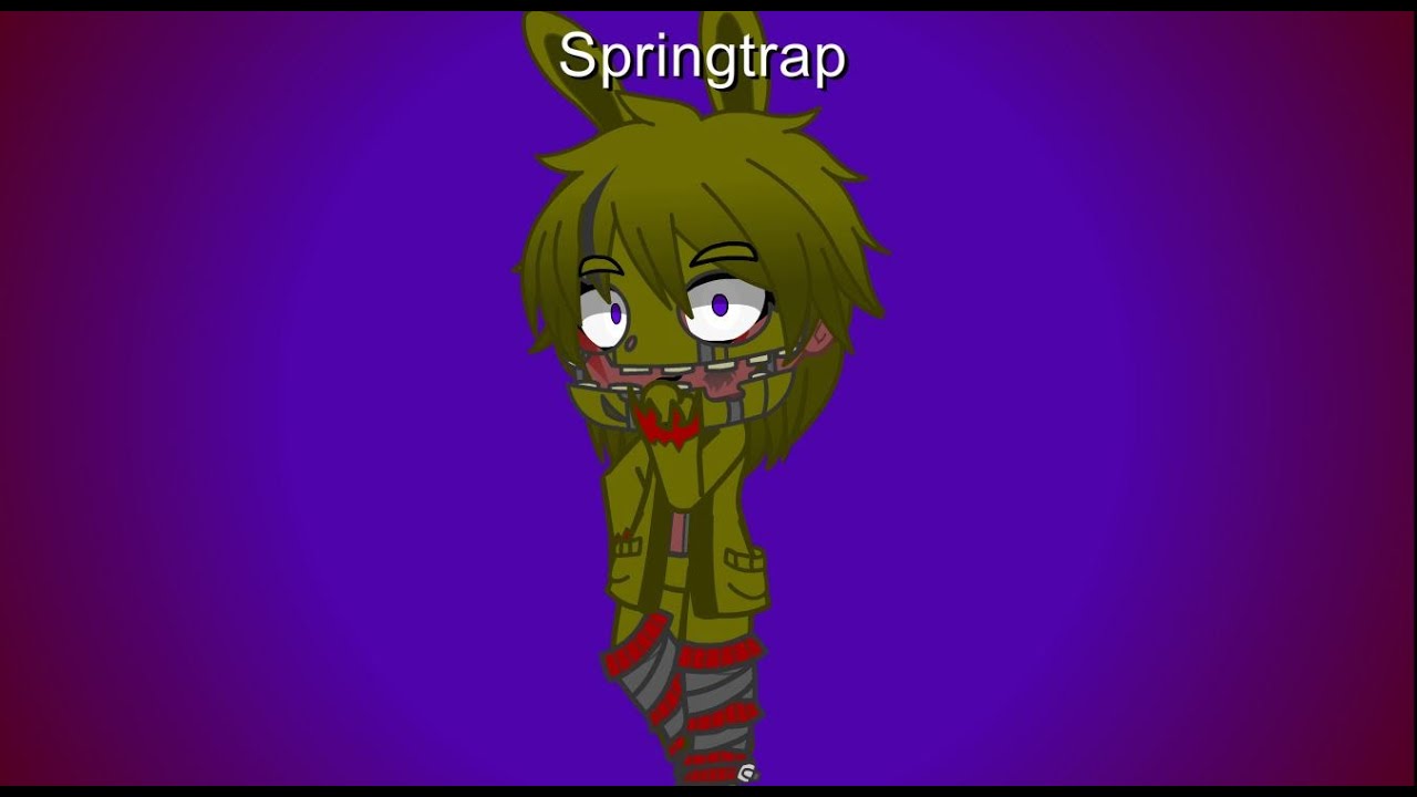 Entrevista a Springtrap "Versión Gacha club" - YouTube