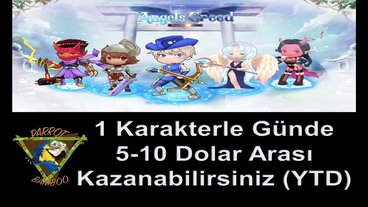 ANGELS CREED Yeni Oyna Kazan Projesinin Oyununu Oynadık.. Günümüz ...