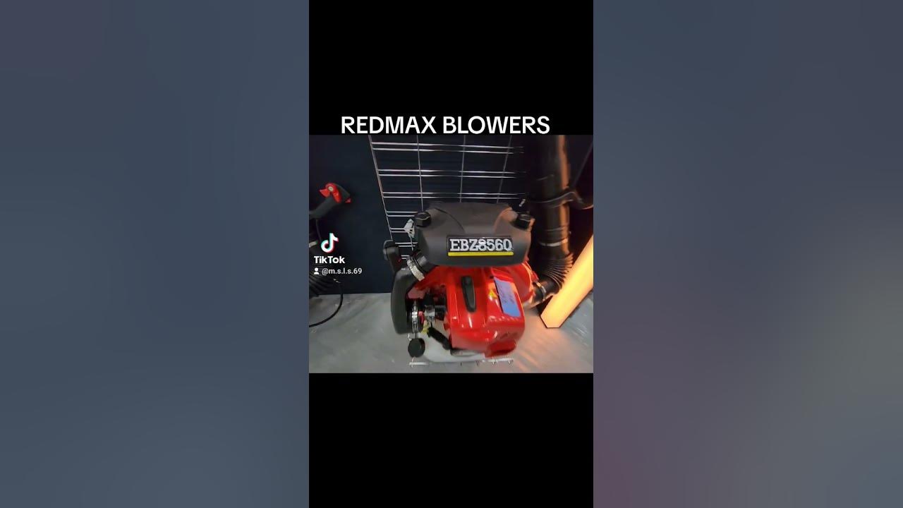 new redmax blower - YouTube
