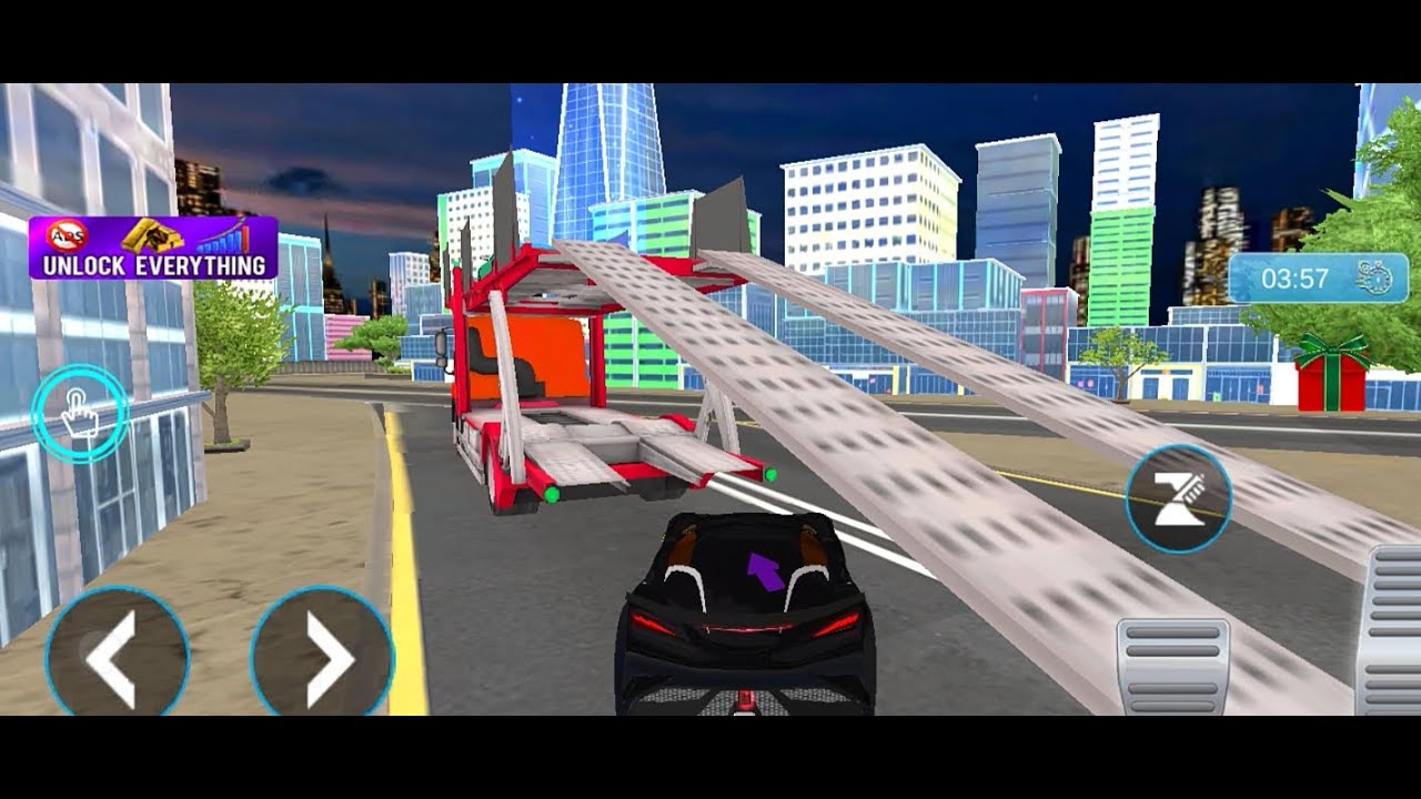 Super Sports Cars Transport Truck & Car Trailer | Car Trailer Game ...