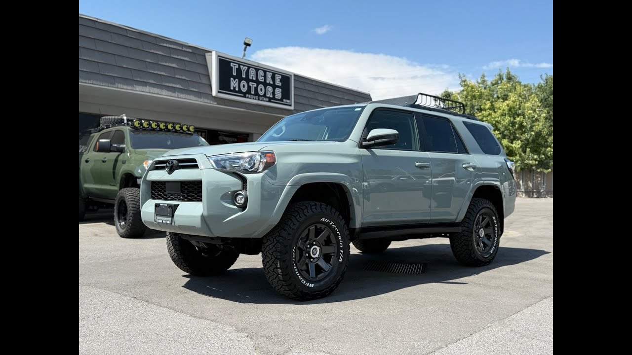 2022 Toyota 4Runner Trail Special Edition Lifted and BFG'd in Lunar ...