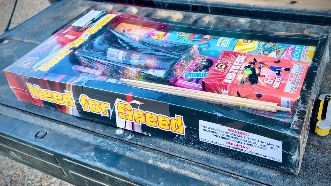 THIS $40 FIREWORK ASSORTMENT ISN’T AWFUL - Need For Speed - Black ...