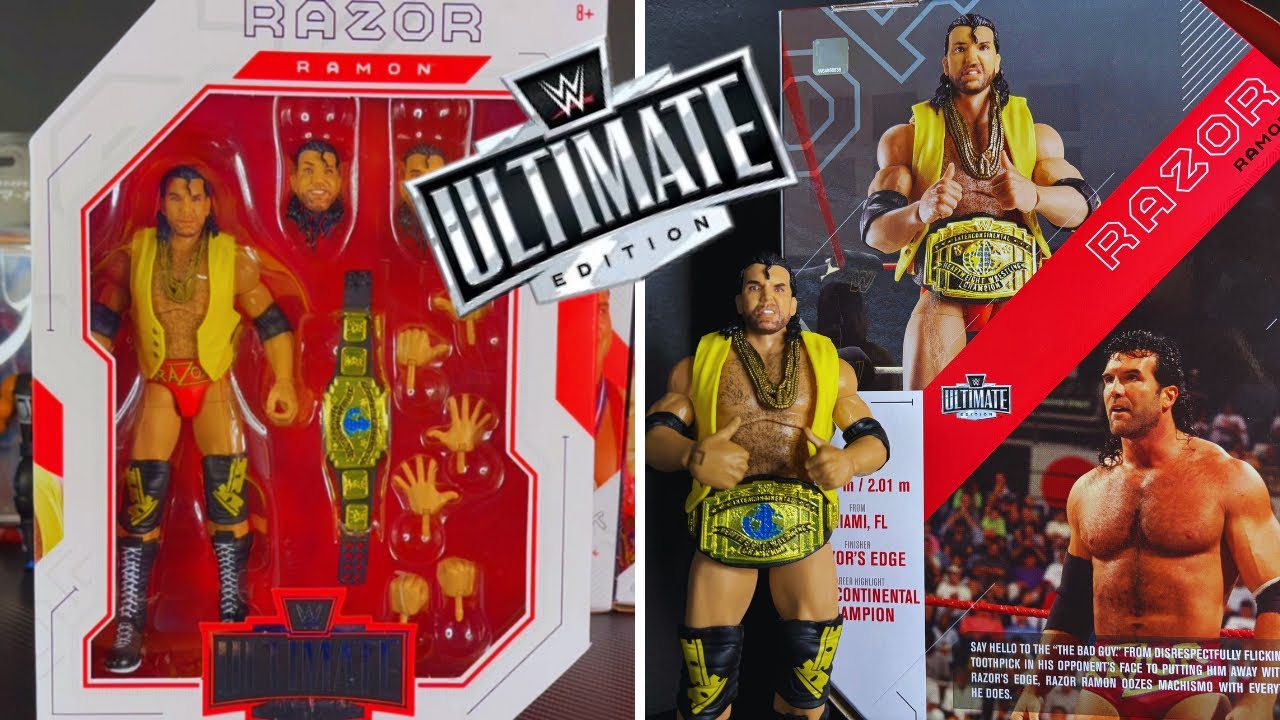 WWE ULTIMATE EDITION FIGURE RAZOR RAMON UNBOXING AND REVIEW!! - YouTube