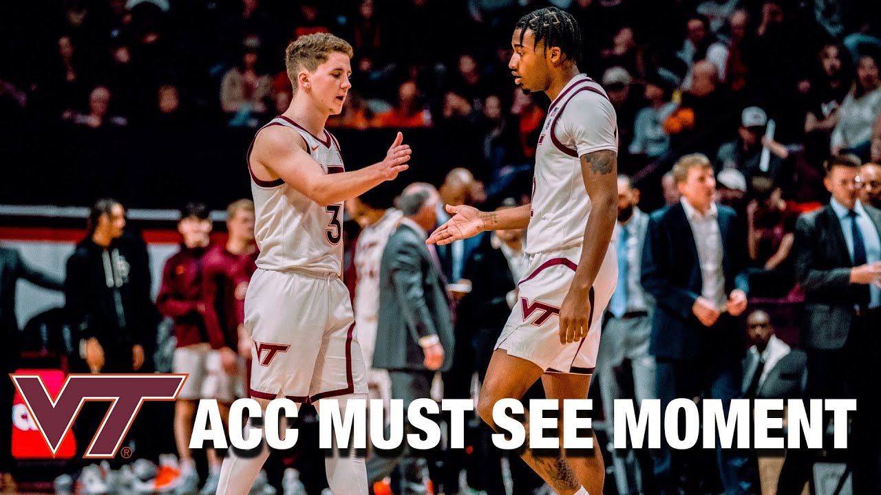 Virginia Tech's MJ Collins Nearly Tears Down The Rim | ACC Must See ...