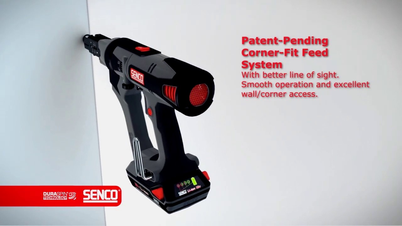 Senco DuraSpin Screw System Features & Applications - YouTube