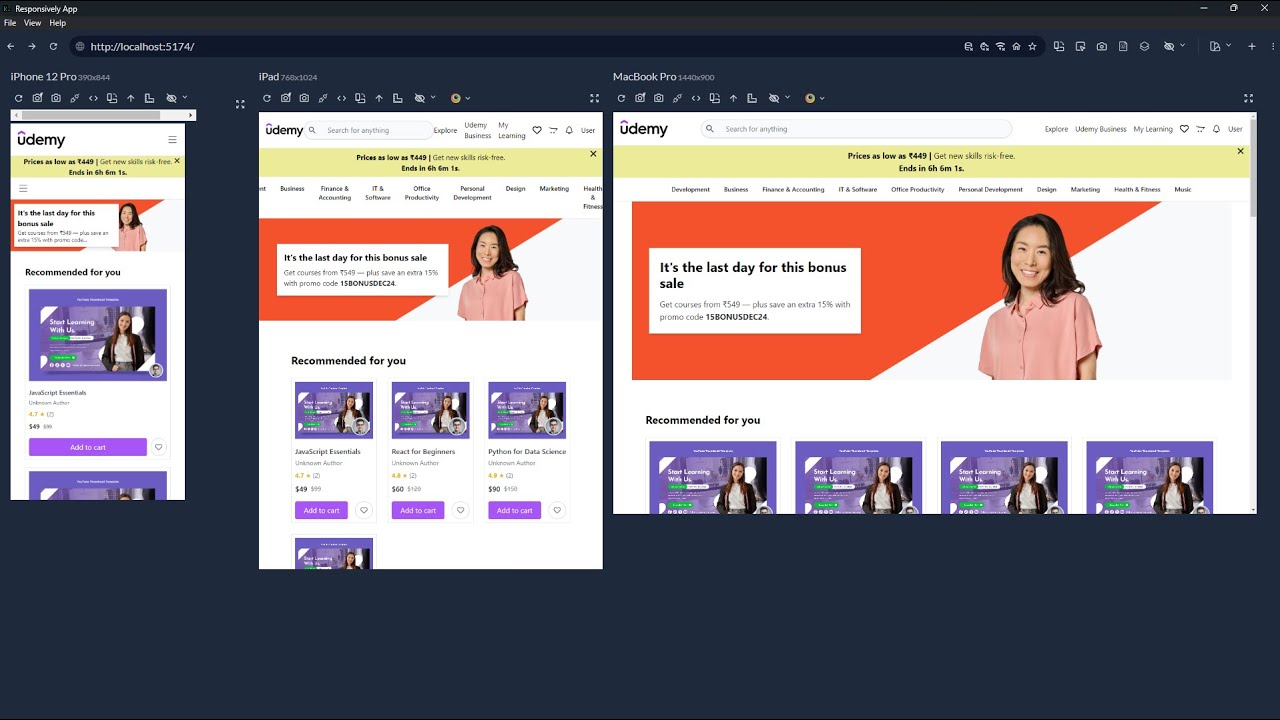 🚀 Building an Udemy Clone from Scratch! | Full-Stack Project Showcase 🔥 - YouTube