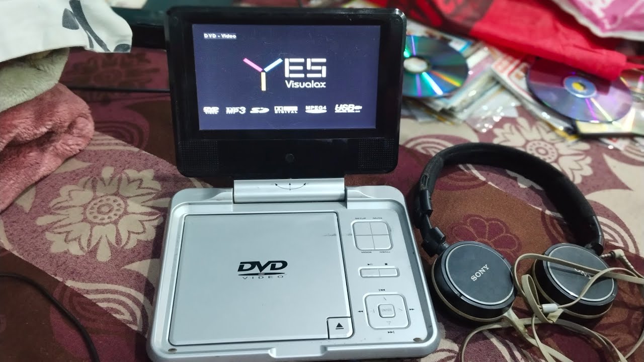 SOLD portable dvd player made in japan yes visualax call 🤙 8368693985 ...