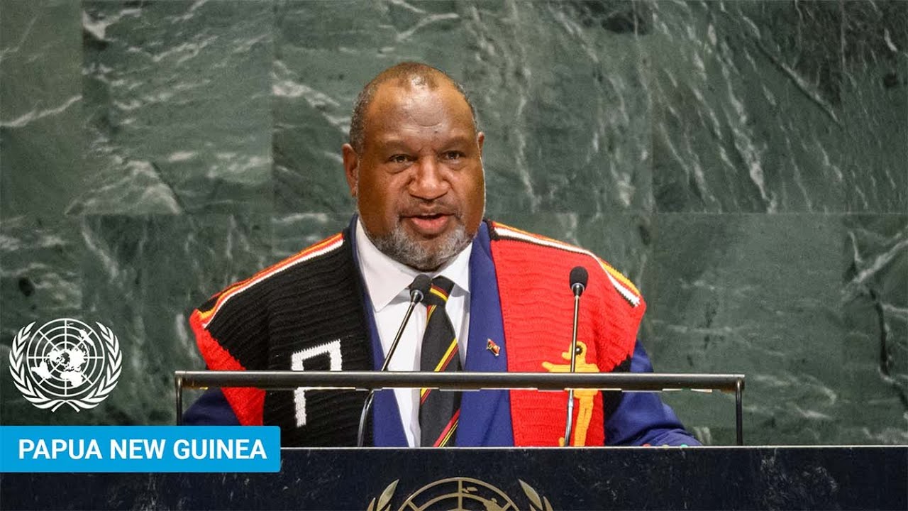 🇵🇬 Papua New Guinea - Prime Minister Addresses United Nations General ...