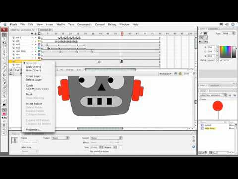 How to Create a Shape Tween in Adobe Flash CS3 - YouTube