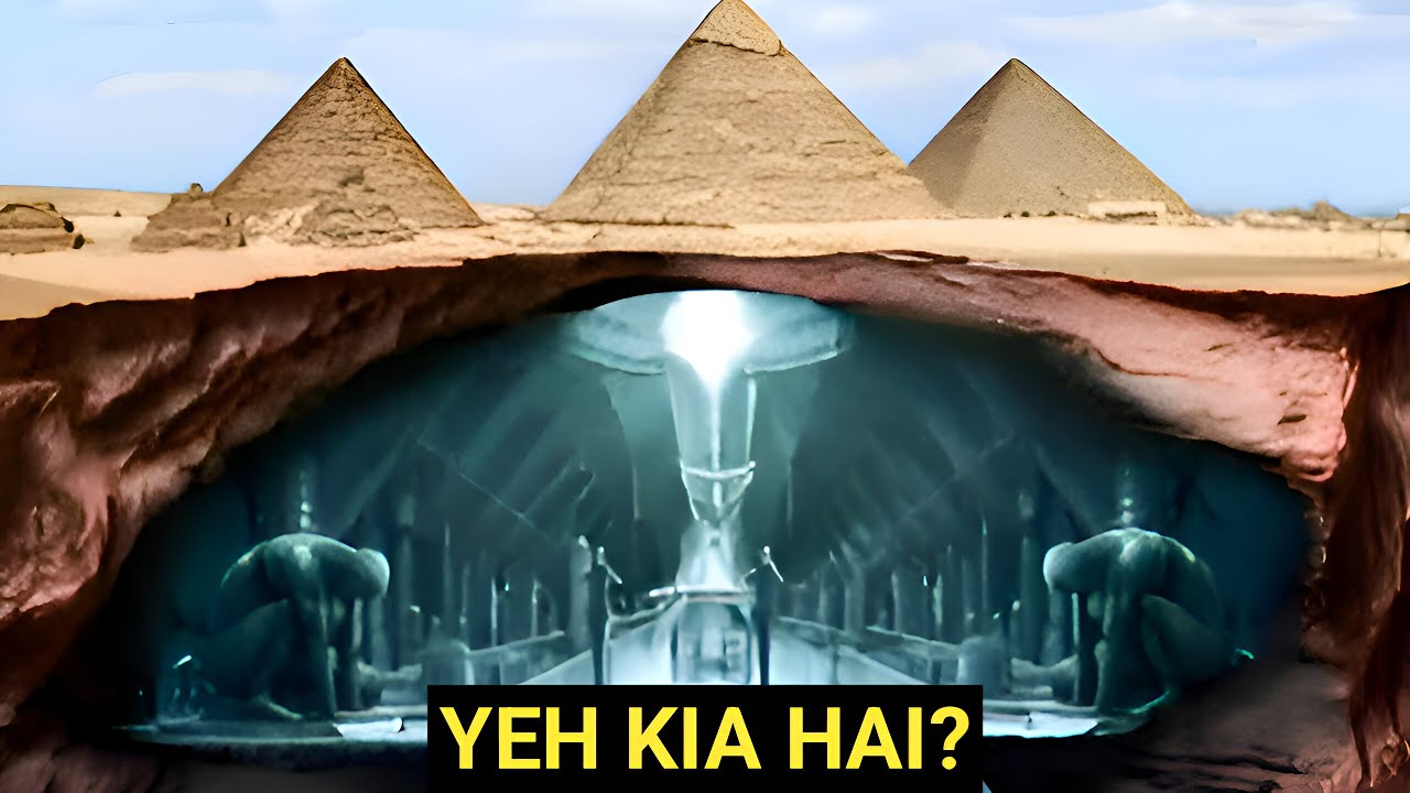 Who Built This Below the Pyramids? | Giza's Hidden Underground City ...