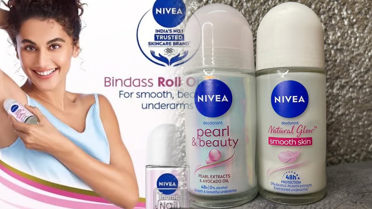 NIVEA pearl & beauty underarm roll no honest review and how to use it ...