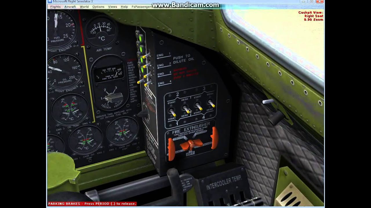 How to start the b-17 a2a simulations aircraft - YouTube
