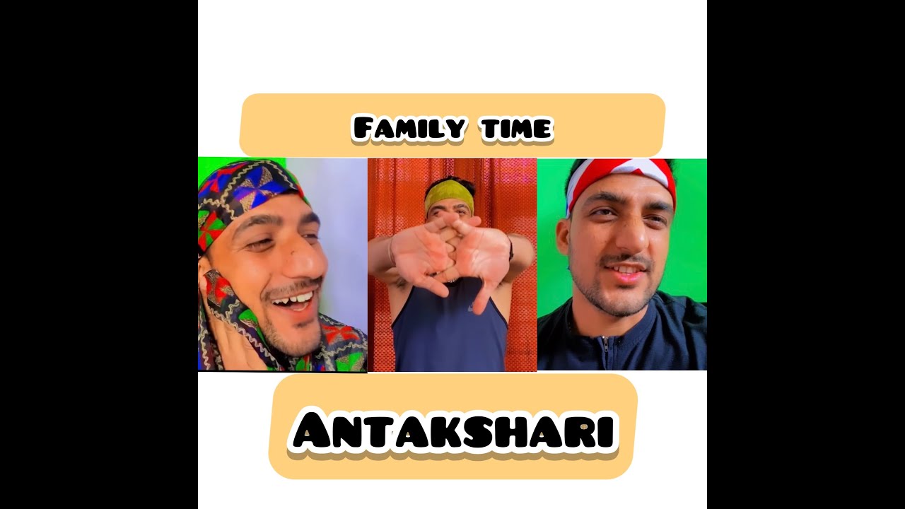 Antakshari | Family game Antakshari | Family time - YouTube