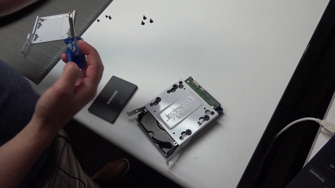 How to Swap a HDD & SSD in an R5 - YouTube