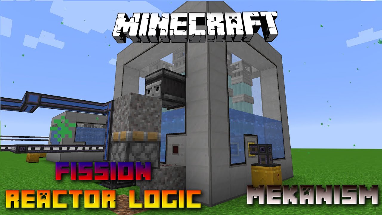 Fission Reactor Logic Adapter 🔌 SAFE your Reactor 🔌 Mekanism Tutorial 1 ...
