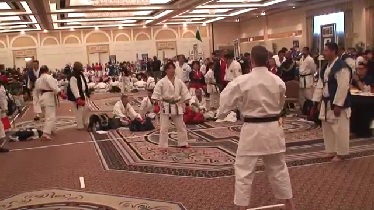 玄制流空手道 後ろ回し蹴り Gensei Ryu Karate spin back kick Tetsuya Fujita - YouTube