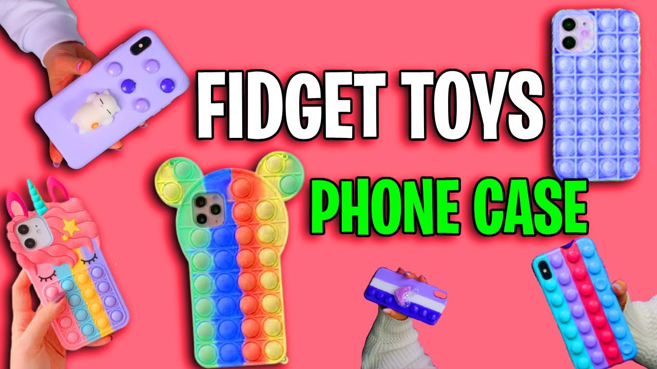 COMO FAZER POP IT CASEIRO CASE DE CELULAR - FIDGET TOYS | 2 DIY POP IT ...